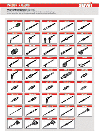 sawi - Katalog, z.B. Hochtemperatursensoren, Ex-Sensoren ...